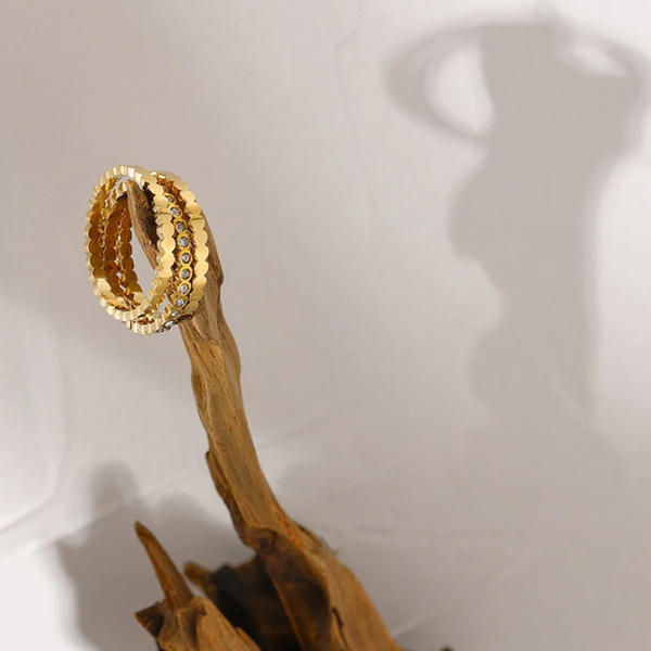 Sparkling Ring Stack – Dalmory